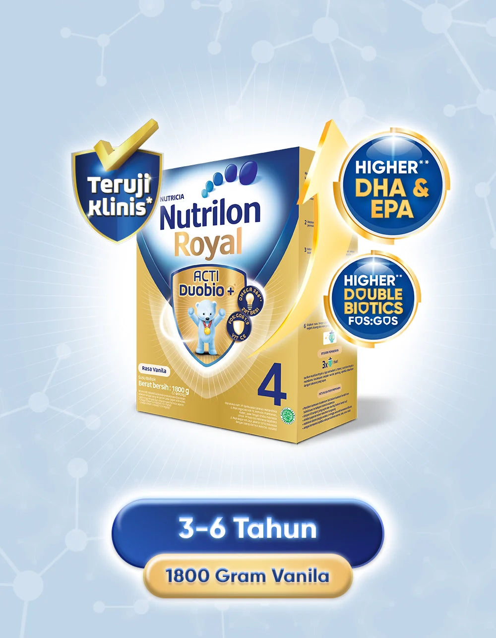 Jual Susu Nutrilon Royal 4 Vanilla 1800g
